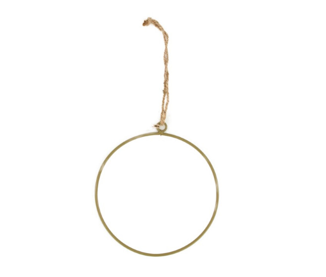 CERCLE METAL A/SUSP D18CM OR - Horticash - ref 287384